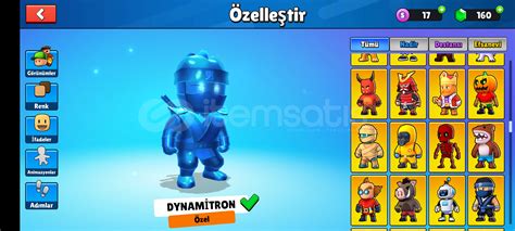 Stumble Guys Account with 174 characters for Sale 1659077 İtemsatış
