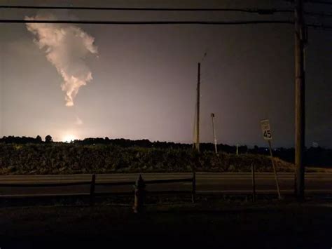 Kentucky Gas Explosion Huge Fireball And Mushroom Cloud As Blast