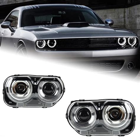 Akd Head Lamp For Dodge Challenger Led Headlight 2008 2021 Headlights