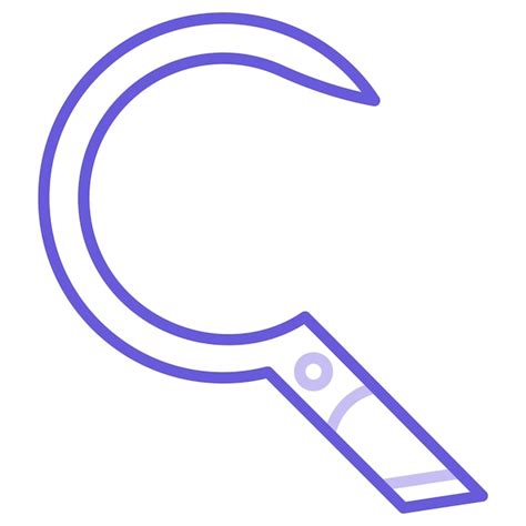 Premium Vector Sickle Vector Illustration