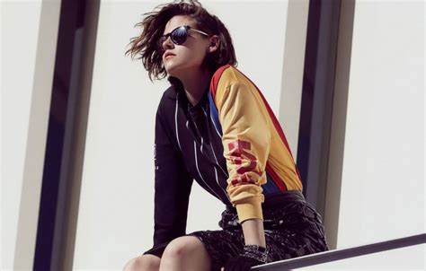 Wallpaper Model Makeup Actress Brunette Glasses Hairstyle Kristen