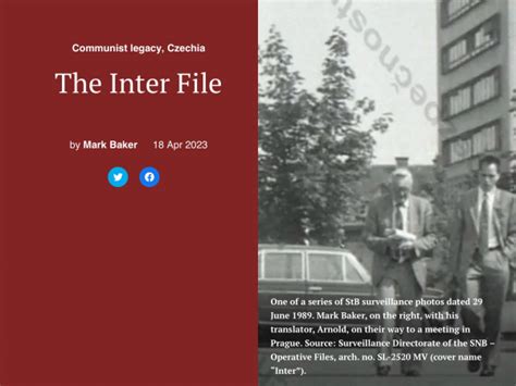 The ‘inter File Mark Baker Travel Writer In Prague
