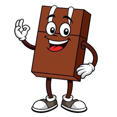 Chokolate Vector Illustration Cartoon Premium Ai Generated Vector