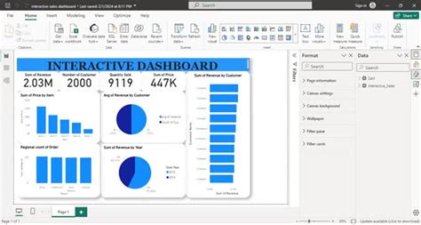 Interactive Sales Dashboard By Quantum Analytics Ng Samuel Precious Posted On The Topic Linkedin