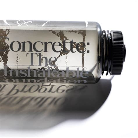 Concrette Bottle Displaay Offline