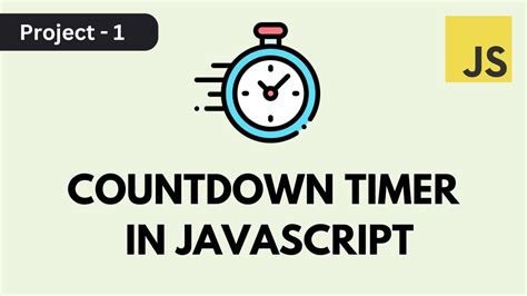 simple countdown timer in javascript beginner level project in