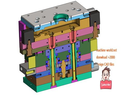 3d File Thread Injection Mold Industrial 3d Model 🧵・3d Printer Model To Download・cults