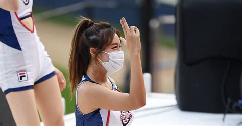 포토 두산 박소진 상큼한 매력