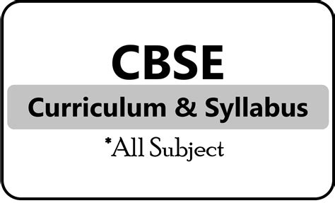 Cbse 1st Class Syllabus And Curriculum 2025 Pdf Download All Subject