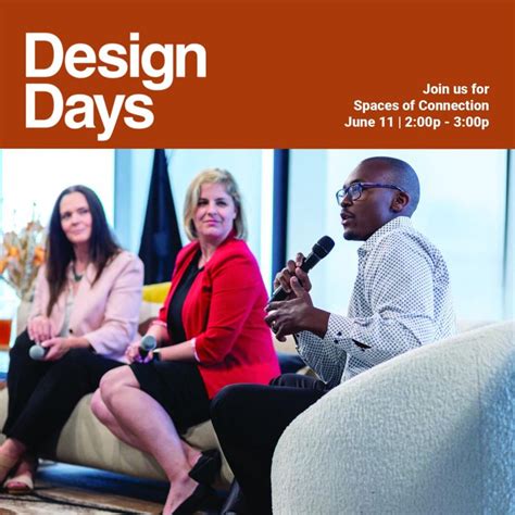 Spaces Of Connection Join Us June 11th From 2pm 3pm For A Panel Discussion On Designing Spaces