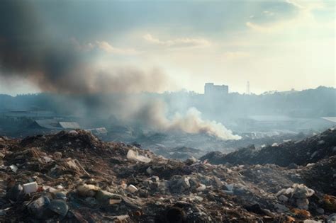Premium Ai Image Garbage Pile