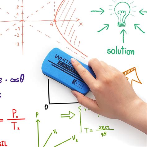6 Pack Magnetic Whiteboard Eraser Dry Eraser Board Erasers Dry