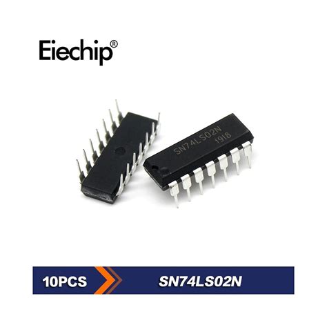 10dbtétel Sn74ls02n 74ls02 Dip 14 Integrált áramkör Új Logikai Chip Ic