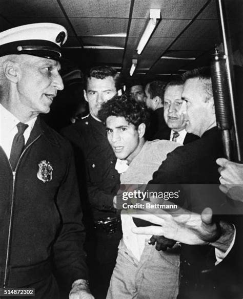 Sirhan Sirhan Is Led Away From The Ambassador Hotel After Shooting