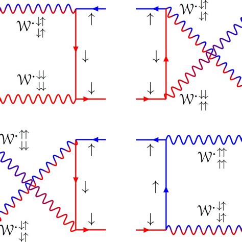 Diagrammatic Representation Of The Part Of The Spin Flip Interaction Download Scientific