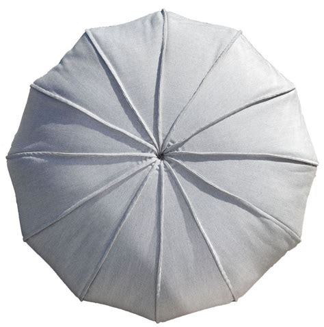 Casa Padrino Luxus Sitzsack Seeigel Grau Ø 90 x H 45 cm Schwimmender