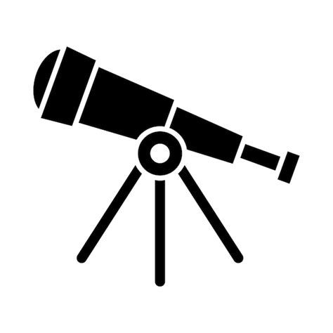 Premium Vector Telescope Icon Vector On Trendy Design