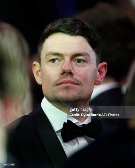 Lachie Neale Of The Lions Looks On During The 2022 Brownlow Medal At
