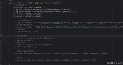 Java Rsa加密工具类（含密钥对生成和根据私钥计算公钥）java Rsa工具类 Csdn博客
