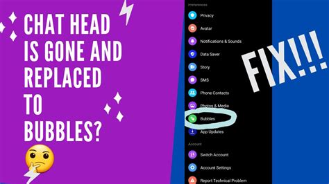 How To Enable Bubbles On Messenger YouTube