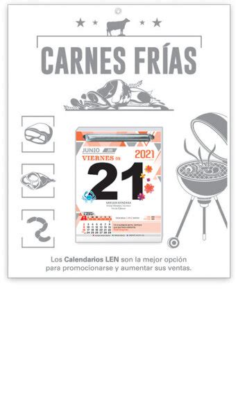 CALENDARIO LEN EXFOLIADOR DÍA X DÍA CON RESPALDO CARTÓN CARTA M Publicidad