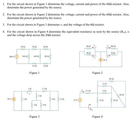 Solved I For The Circuit Shown In Figure L Determine The Chegg