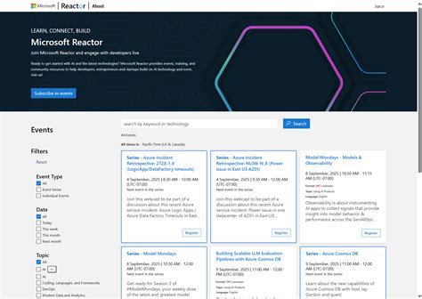 Training Online Workshop And Webinar Catalogs For Learning From Microsoft Kurt Shintakus Blog