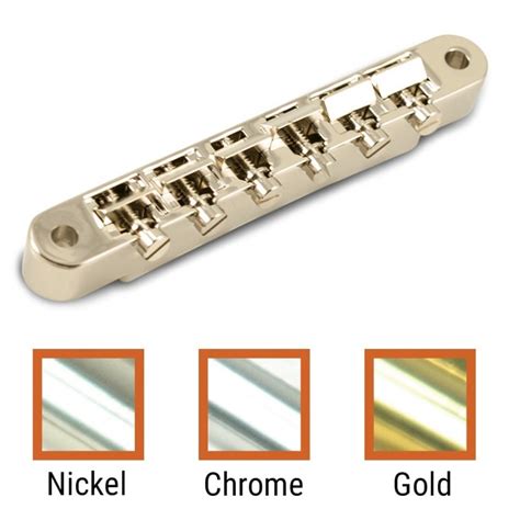 Kluson クルーソン Non Wired Abr 1 Tune O Matic Bridge Brass Nickel 9059