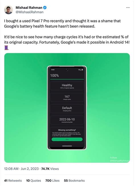 How To Check Battery Health On Android 14 Droidwin