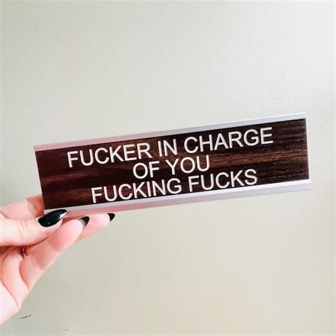 Funny Office Desk Signs Etsy