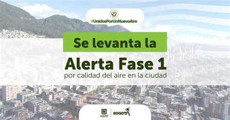 Finaliza La Alerta Fase 1 Por Calidad Del Aire En Bogotá Radio Santa