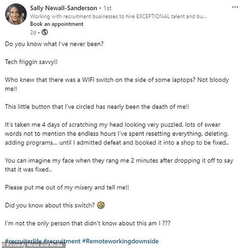 I Spent Days Trying To Figure Out Why My Laptop Wasn T Working I Was So Embarassed When I