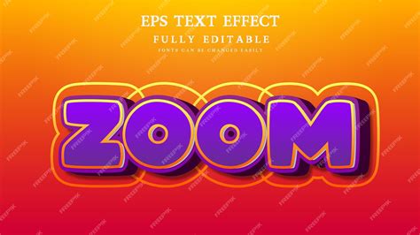 Premium Vector 3d Editable Vector Text Effect Design Template