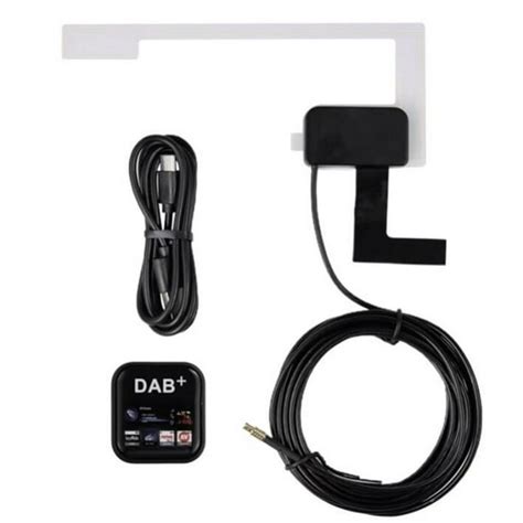 Receptor Dab Radio Digital En Antena De Coche Adaptador Usb Dab Para