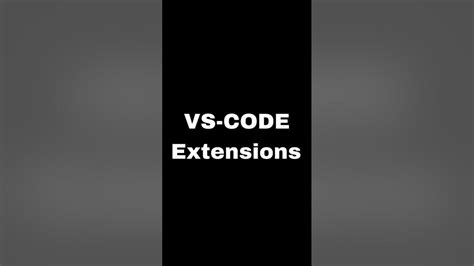 Vs Code Extension Trending Codeing Shortviral Codecoding Vscode