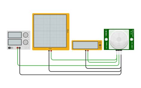 Circuit Design Passive Infrared Sensor Tinkercad