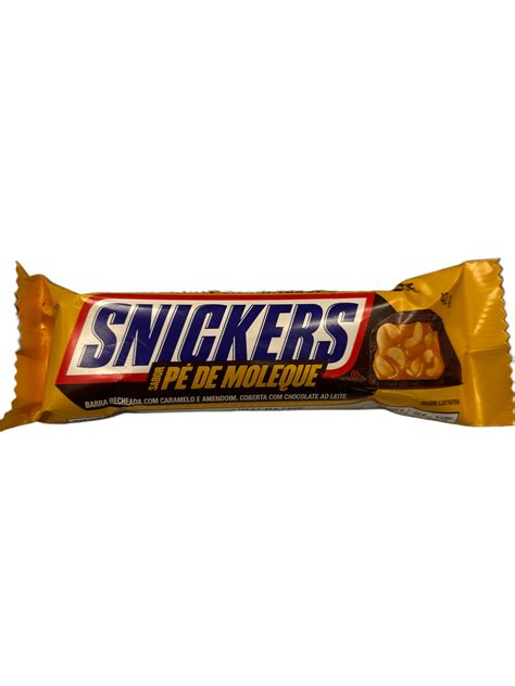 Snickers Pe De Moleque Peanut Brittle Brazil Edition 42g