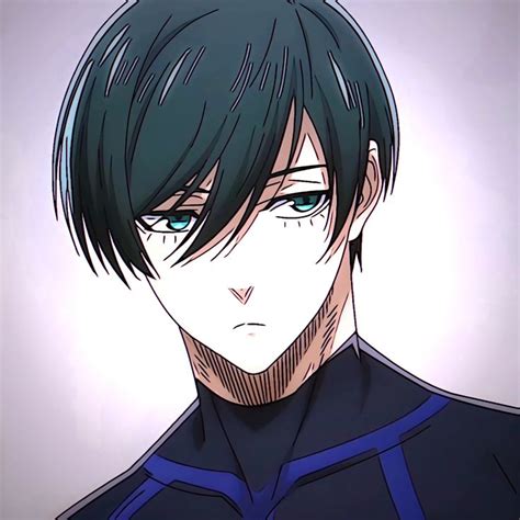 Rin Itoshi Icon By Me Fotoğraf Sulu Boya Anime