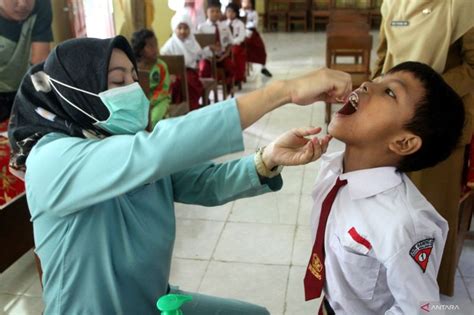 Polio Immunization Coverage At 475 Percent In East Java Ministry Antara News