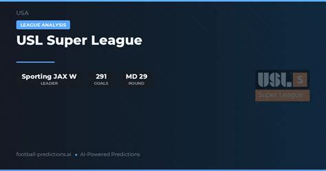 Usl Super League — Προγνωστικά And Στοιχήματα 202526