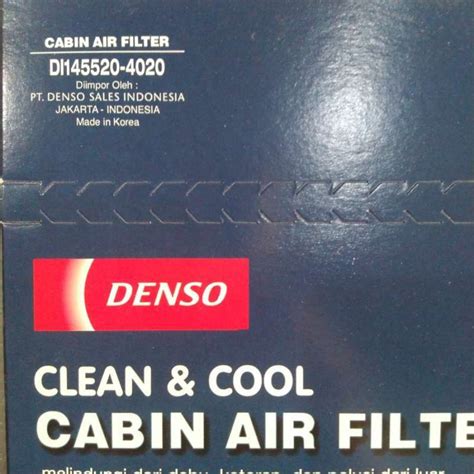 Promo Denso 145520 4020 Filter Udara Ac Cabin Kabin Toyota Innova