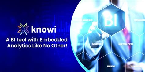Knowi A Bi Tool With Embedded Analytics Like No Other