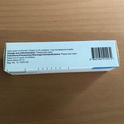 Elomet Cream Beauty And Personal Care Bath And Body Body Care On Carousell