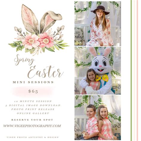 Spring Easter Mini Sessions