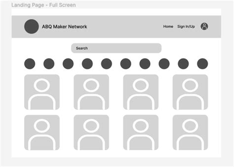 Fullstack Capstone Wireframes Abq Maker Network Figma