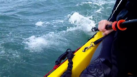 Homemade Kayak Sail Awesome Testmp4 Youtube