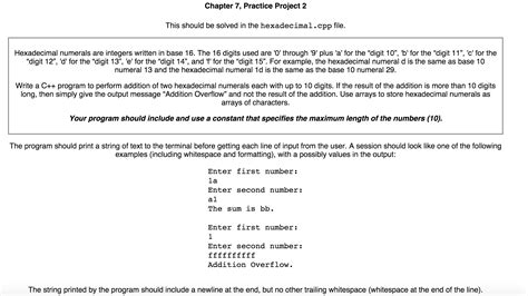 Solved Chapter Practice Project This Should Be Solved Chegg