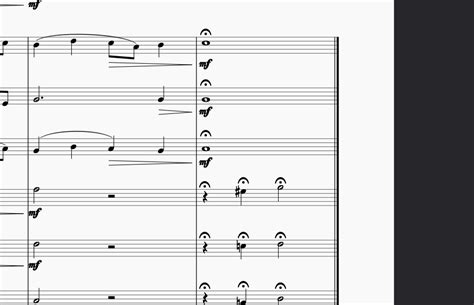 MU4 Issue Fermatas On Different Note Durations Don T Release Together