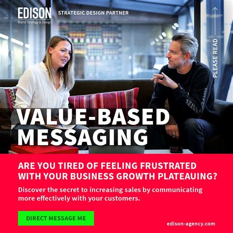 Download Our Free Value Based Messaging Template Edison Posted On The Topic Linkedin