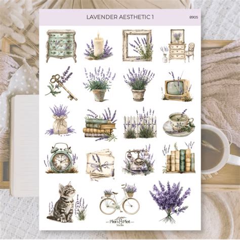 Stickers Plan And Plot Lavender Aesthetic 1 Tidformera Stickers Plan And Plot Lavender Aesthetic 1 Tidformera
